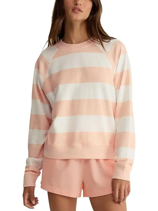 Z Supply Saldana Stripe Sweatshirt - Bellini