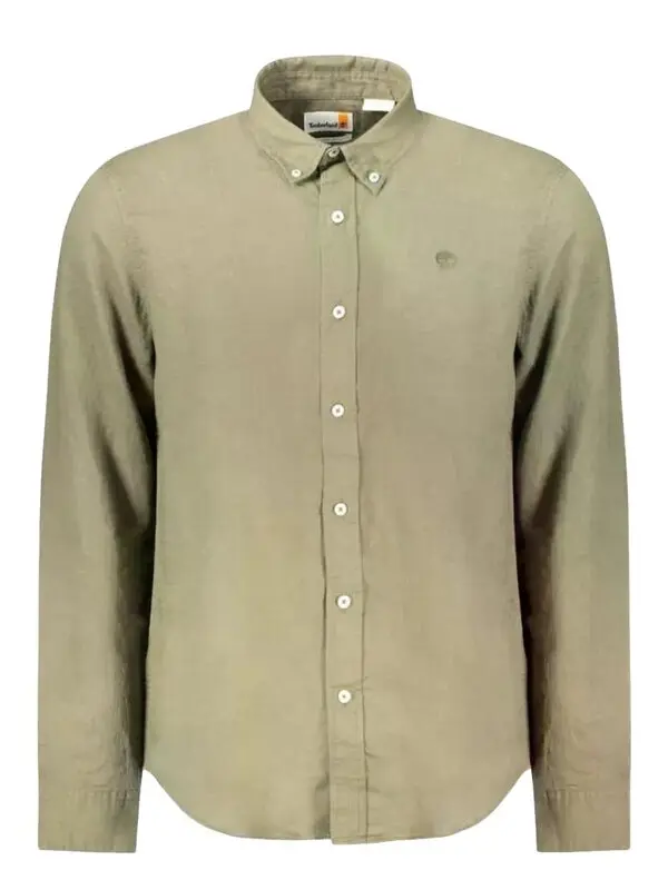 Timberland Button-down Linen Shirt - Neutrals