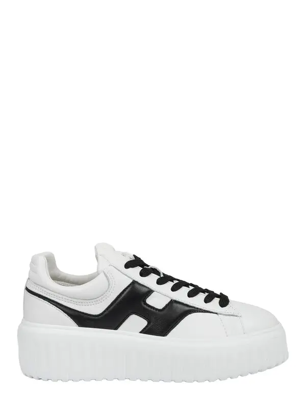 Hogan Sneaker With H-stripes - White
