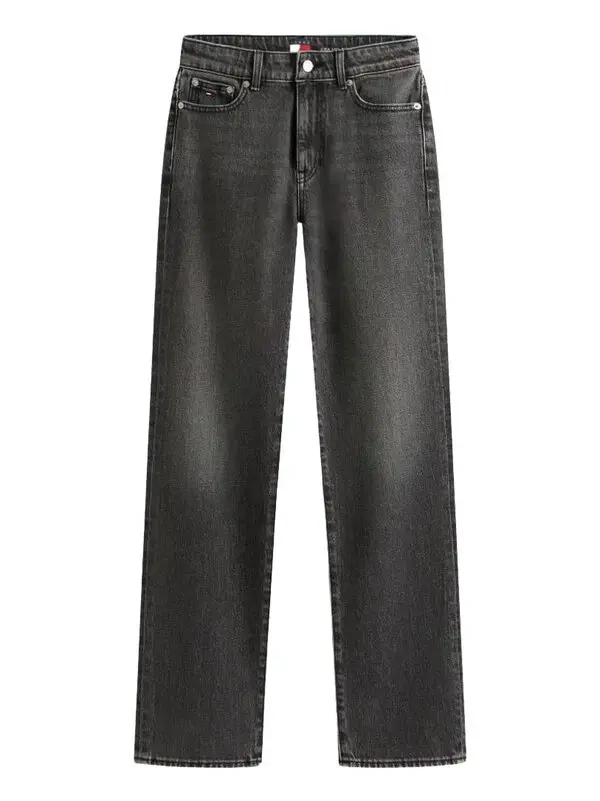 Tommy Hilfiger Faded Straight-leg Jeans - Grey