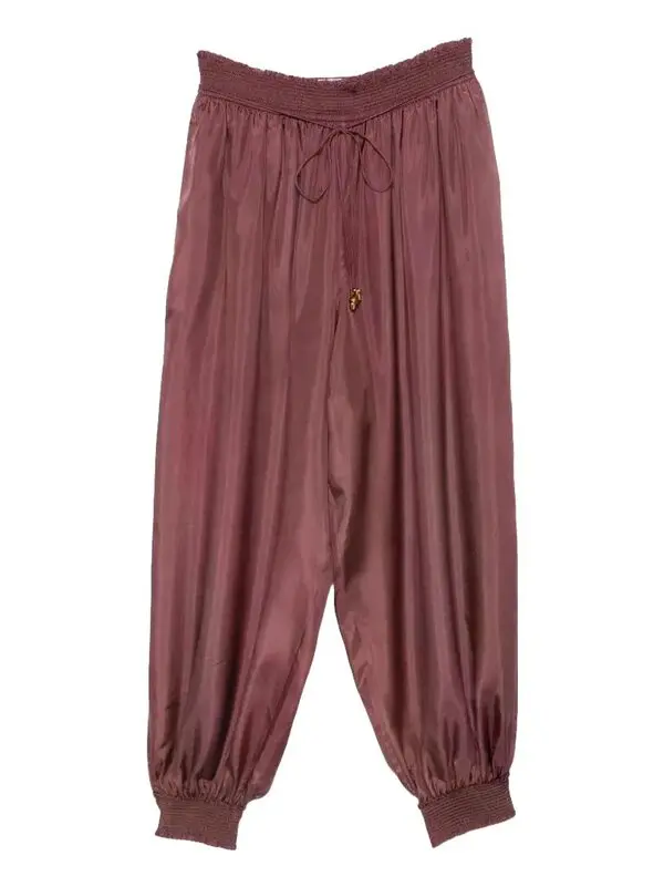 Zimmermann Elasticated-waistband Trousers - Purple