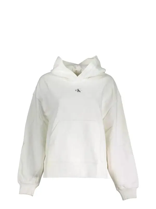 Calvin Klein Logo-print Hoodie - White