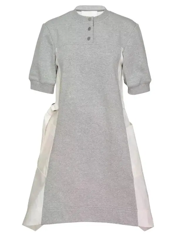 3.1 Phillip Lim Panelled Belted Dress - Grey