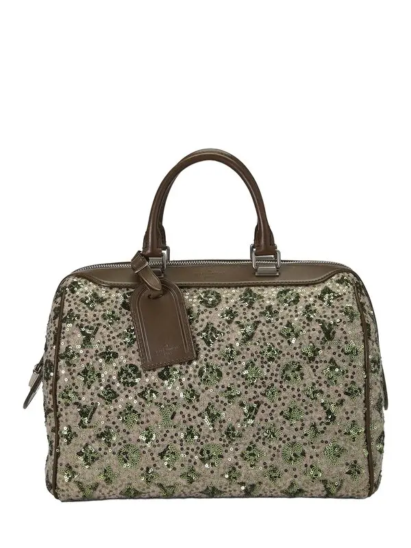 LOUIS VUITTON Monogram Sequin Sunshine Express Speedy 30 - Green