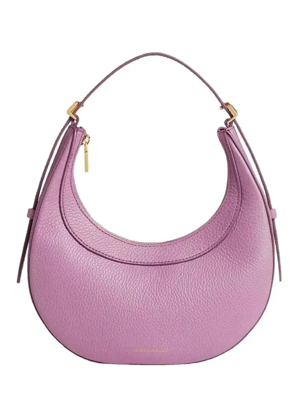 COCCINELLE Mini Leather Shoulder Bag - Pink