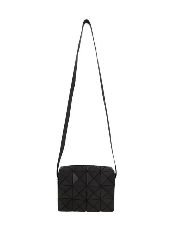 Issey Miyake Cuboid Geometric-panel Shoulder Bag - Black