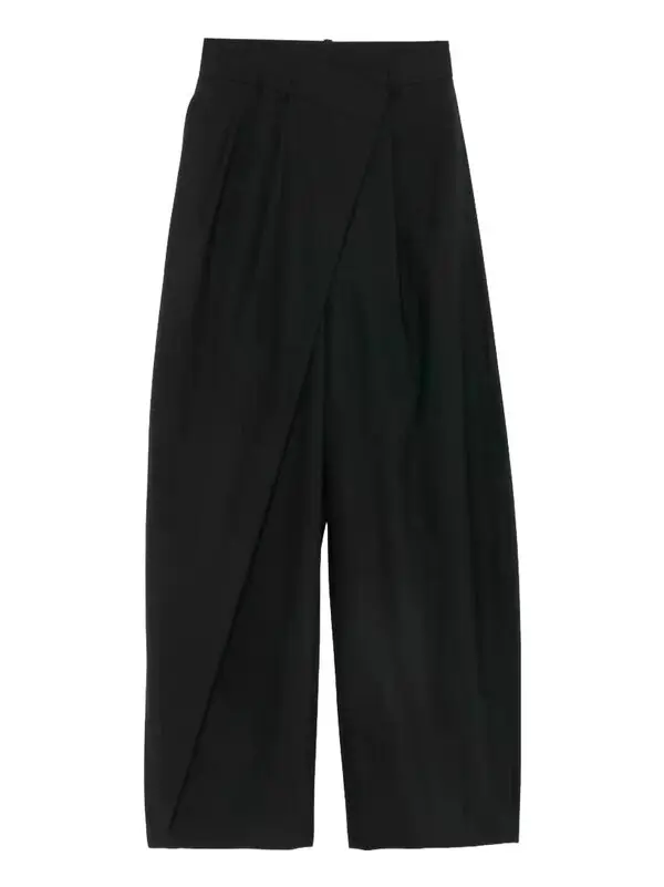 JUUN.J Pleated Trousers - Black