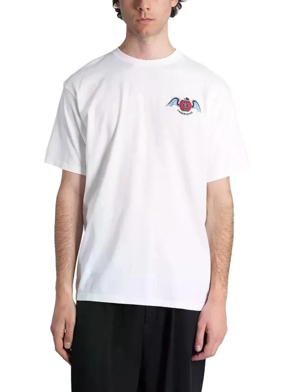 Undercover Apple-print T-shirt - White