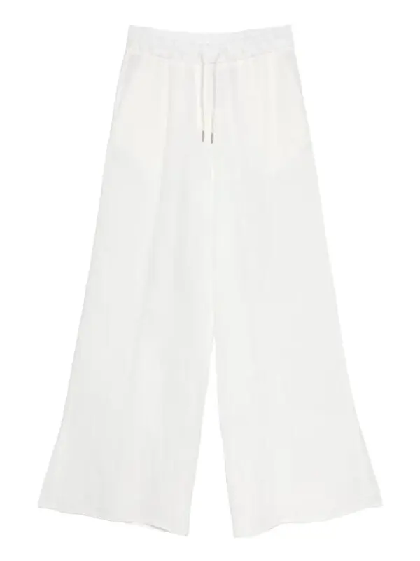 PANICALE Drawstring-waist Trousers - White