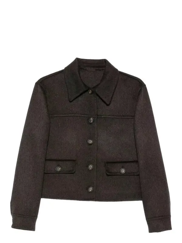 Brunello Cucinelli Flap-pocket Jacket - Brown