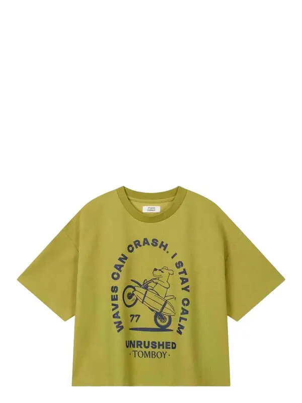 STUDIO TOMBOY Graphic-print T-shirt - Green