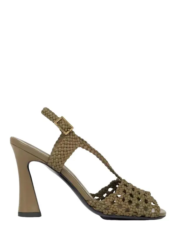 Etro Woven Sandals - Green