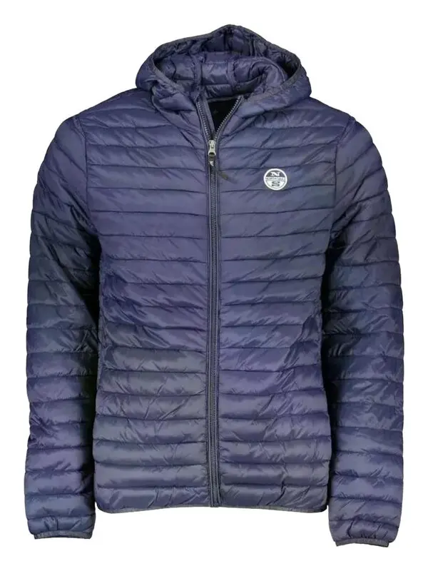 NORTH SAILS Quilted Hooded Jacket - Blue