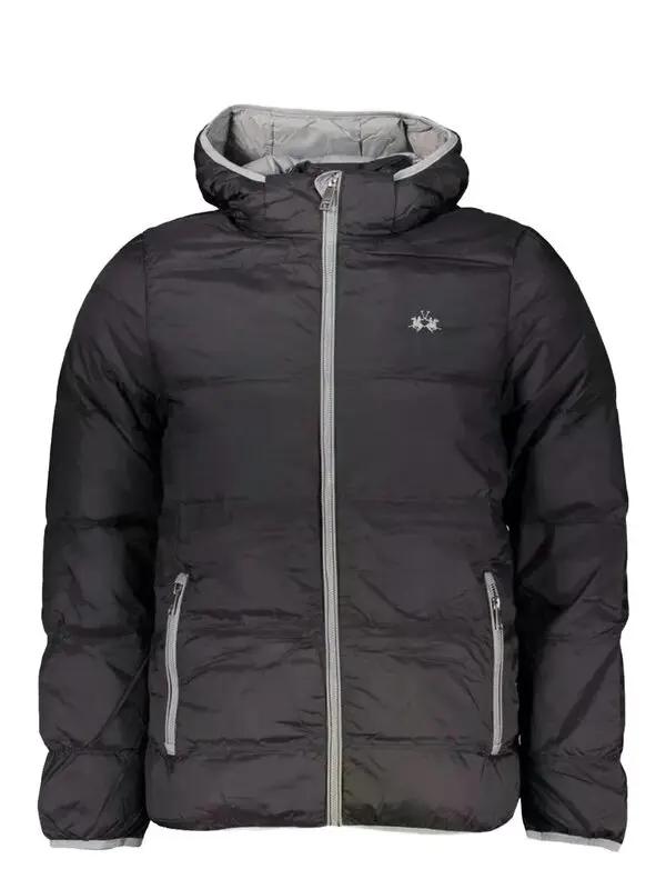 LA MARTINA Hooded Padded Jacket - Black