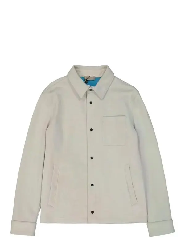 Herno Buttoned Shirt Jacket - Neutrals