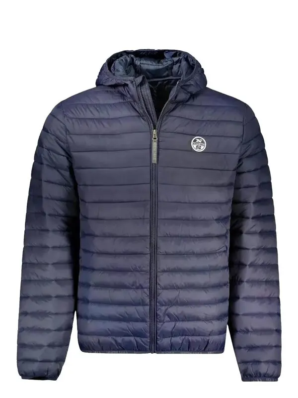 NORTH SAILS Quilted Hooded Jacket - Blue