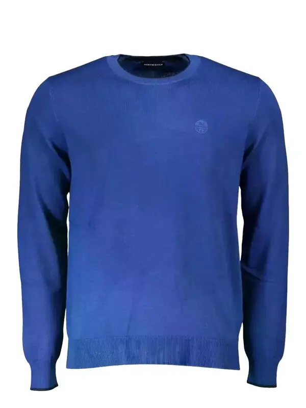 NORTH SAILS Logo-embroidered Sweater - Blue