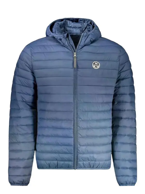 NORTH SAILS Quilted Hooded Jacket - Blue