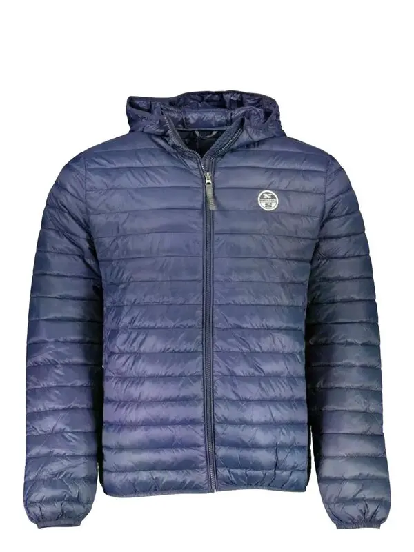 NORTH SAILS Hooded Puffer Jacket - Blue