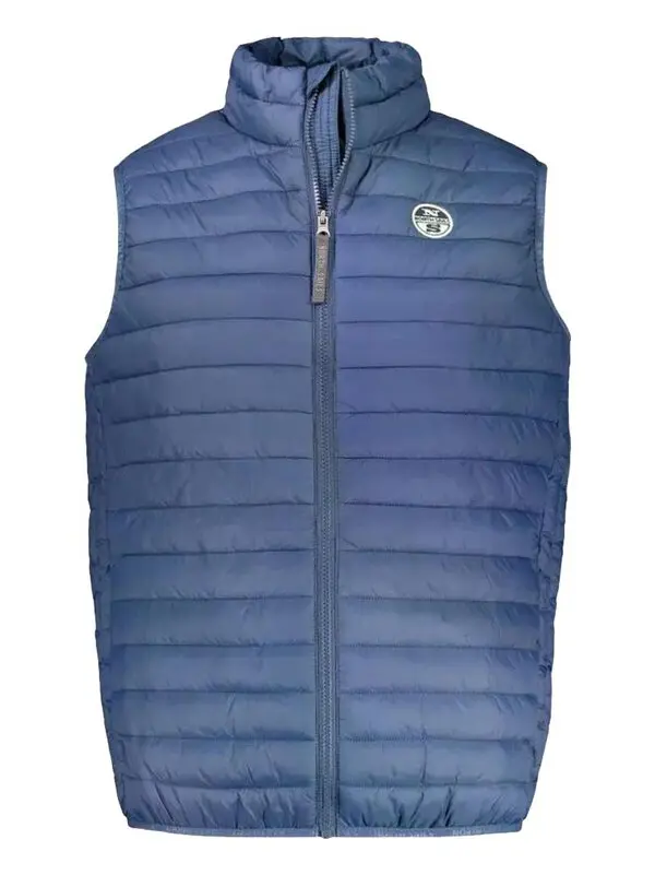 NORTH SAILS Quilted Zip-up Gilet - Blue