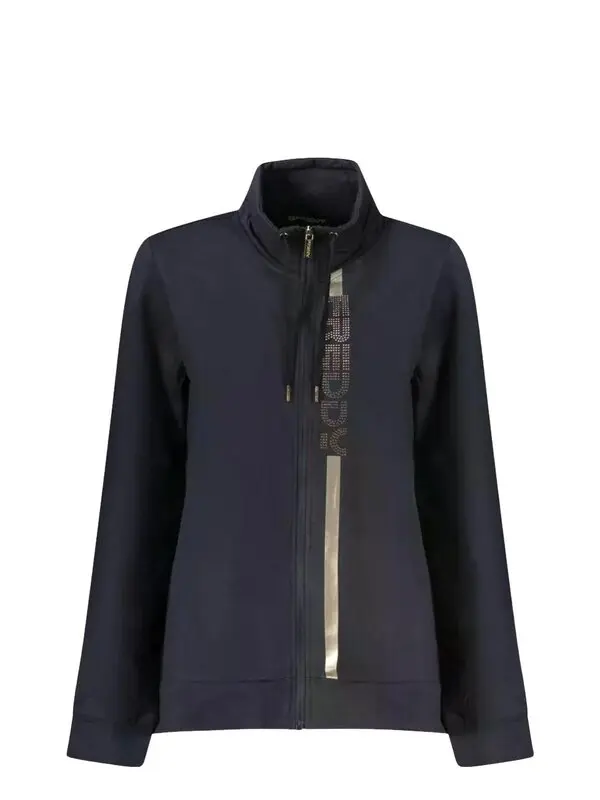 FREDDY Logo-print Zip-up Sweatshirt - Blue