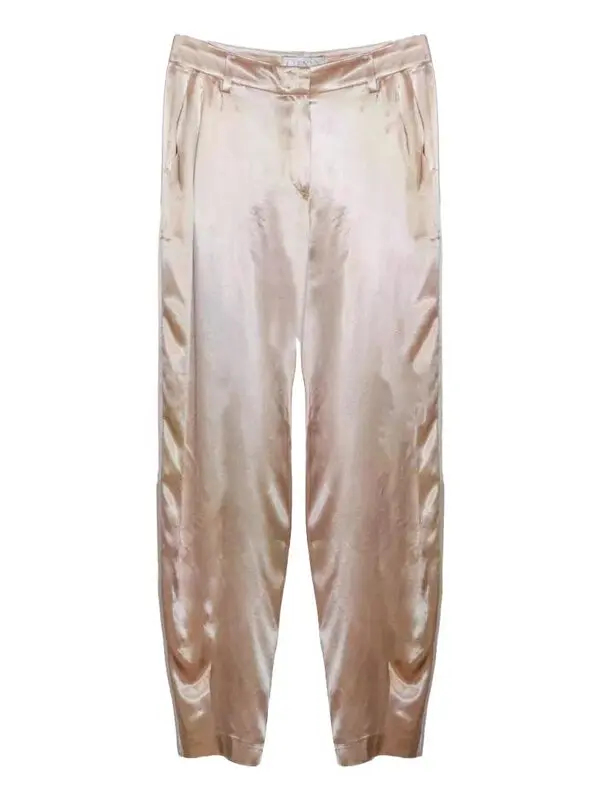 GENNY Silk Trousers - Neutrals