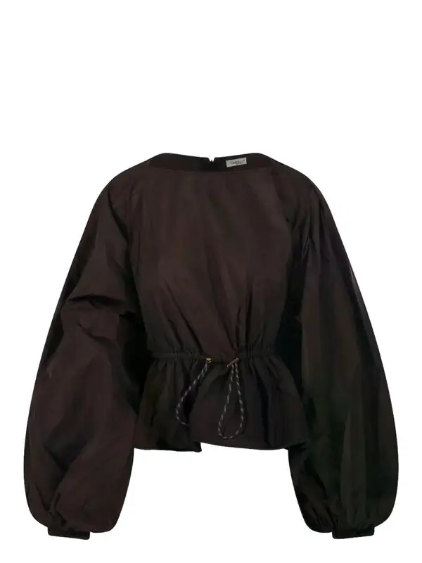 Zimmermann Alchemy Puff-sleeve Blouse - Brown