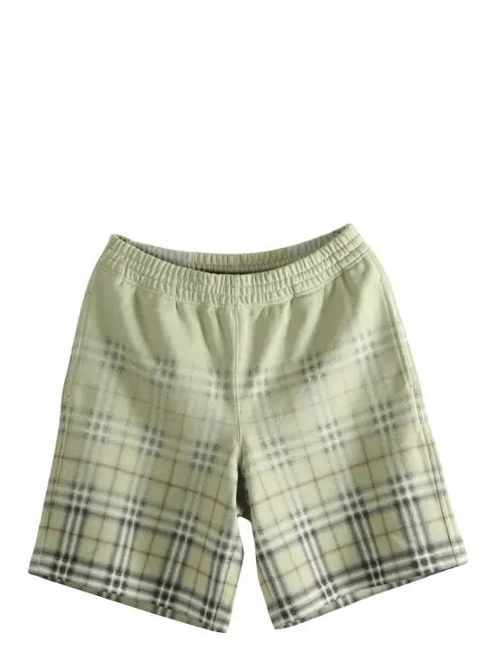 Burberry Check Shorts - Glade Green Ip Check