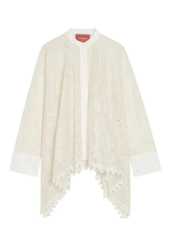 La DoubleJ Lace Shirt - Cream
