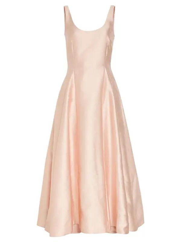 Bernadette Charles Woven Gown - Light Pink