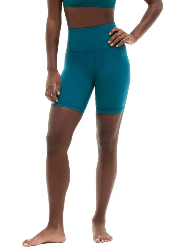Athleta Elation Ultra High Rise 7" Short - Coastal Teal