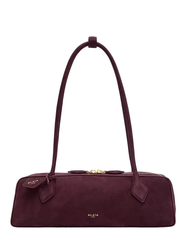 Alaïa Le Teckel Medium Shoulder Bag - Dark Brown