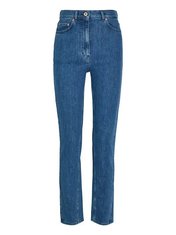 Another Tomorrow Slim-leg Denim Jeans - Blue