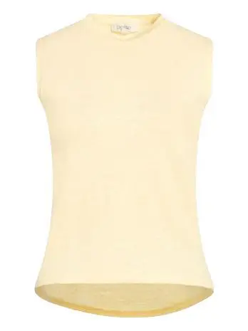 Crossley Basic Sleeveless Tee - Yellow