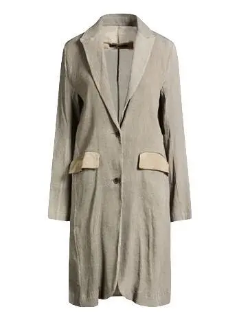 UMA WANG Linen-blend Overcoat - Grey
