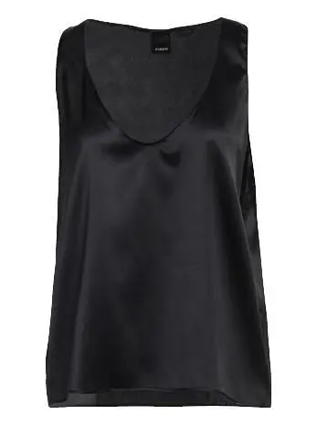 Pinko Satin Top - Black