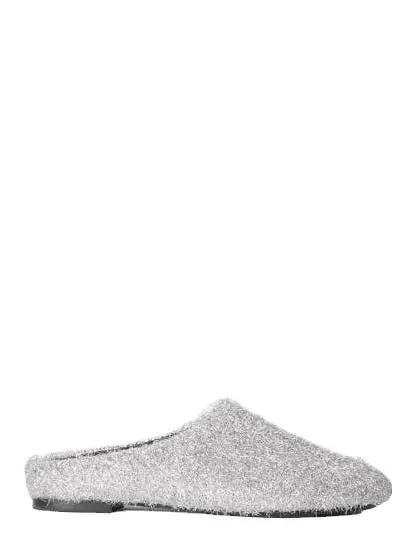 SIMONMILLER Tinsel Riad Slippers - Silver
