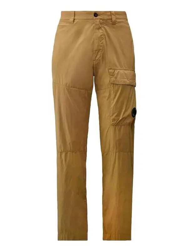 C.P. COMPANY Fili Cargo Pants With Lens Detail - Neutrals