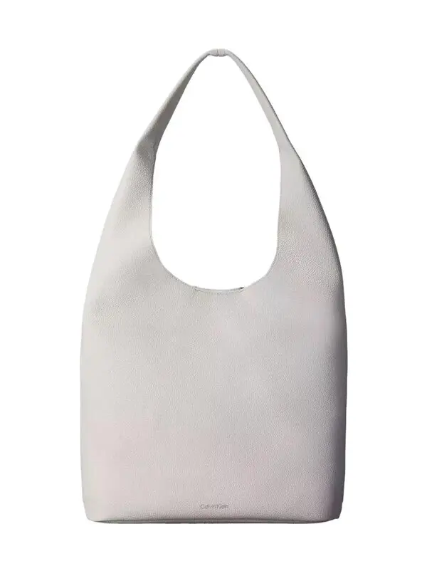 Calvin Klein Pebbled Shoulder Bag - Neutrals