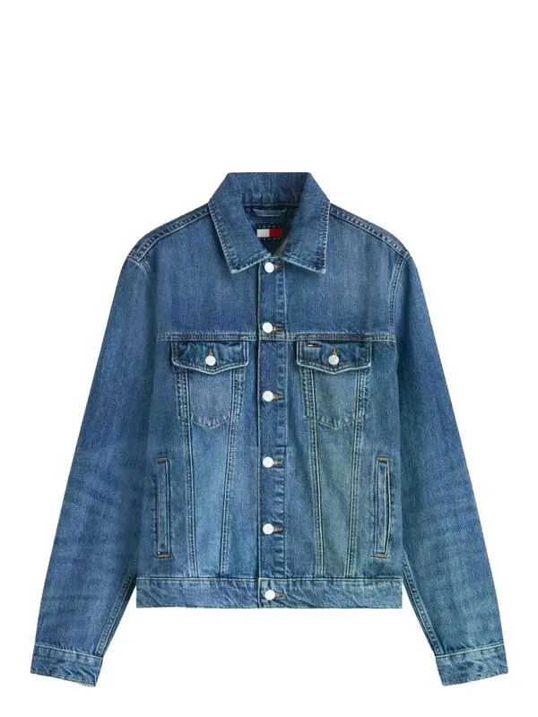 Tommy Hilfiger Ryan Logo-patch Denim Jacket - Blue