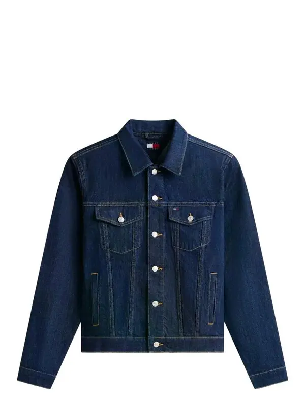 Tommy Hilfiger Ryan Logo-patch Denim Jacket - Blue