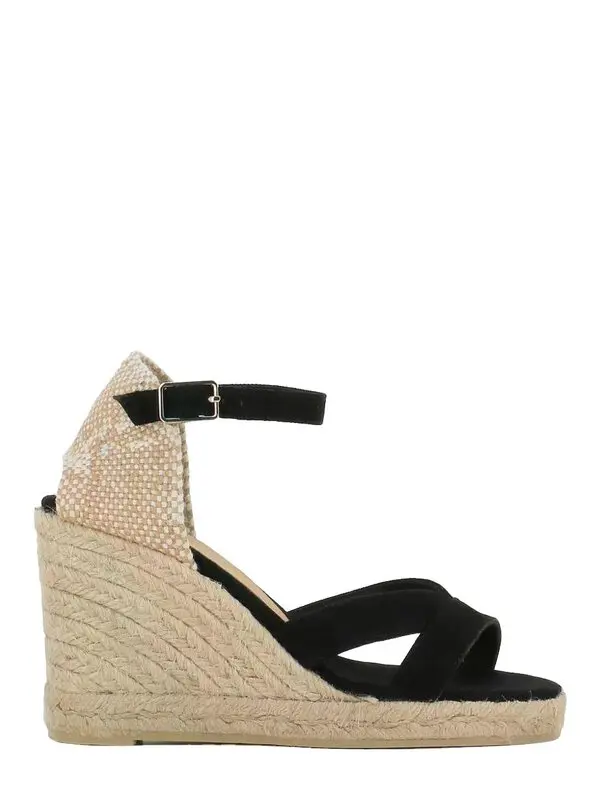 CastaÑer 110mm Bruna Espadrilles - Black