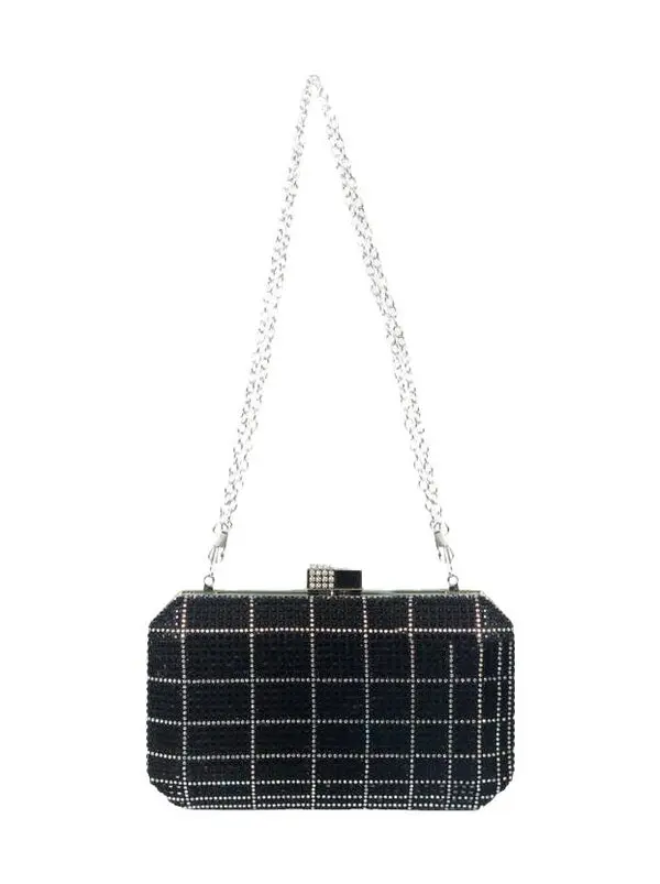LAUREN LORRAINE Gemini Clutch - Black