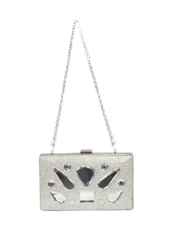 LAUREN LORRAINE Sheena Clutch - Silver