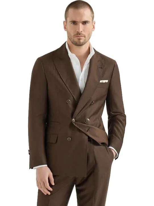 Brunello Cucinelli Uconstructed Blazer - Brown