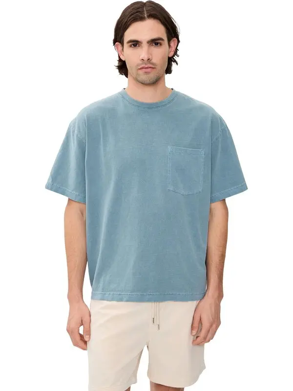 ASHER Ethan Tee - Denim