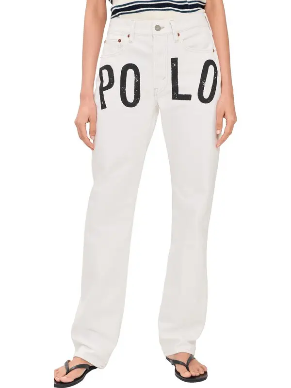 Polo Ralph Lauren Relaxed Straight Jeans - Laurea Wash
