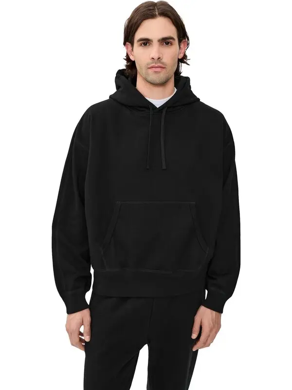 Reigning Champ Relaxed Terry Hoodie - Black