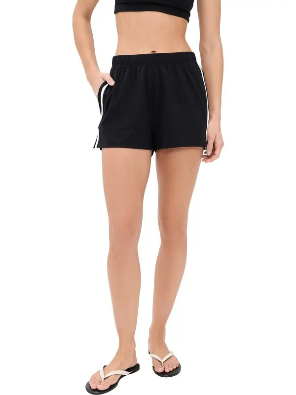 Splits59 Airweight Track Shorts - Black/white