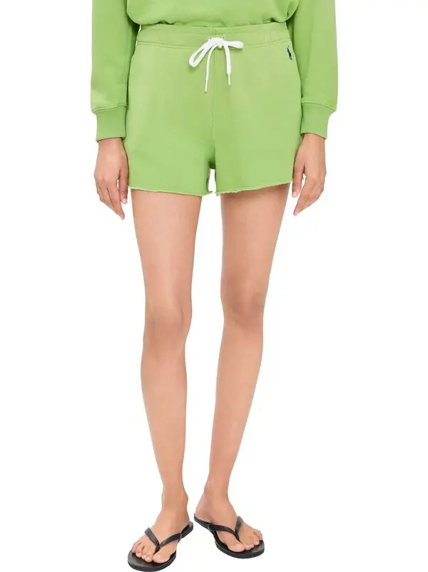 Polo Ralph Lauren Cut-off Terry Shorts - Parakeet Green